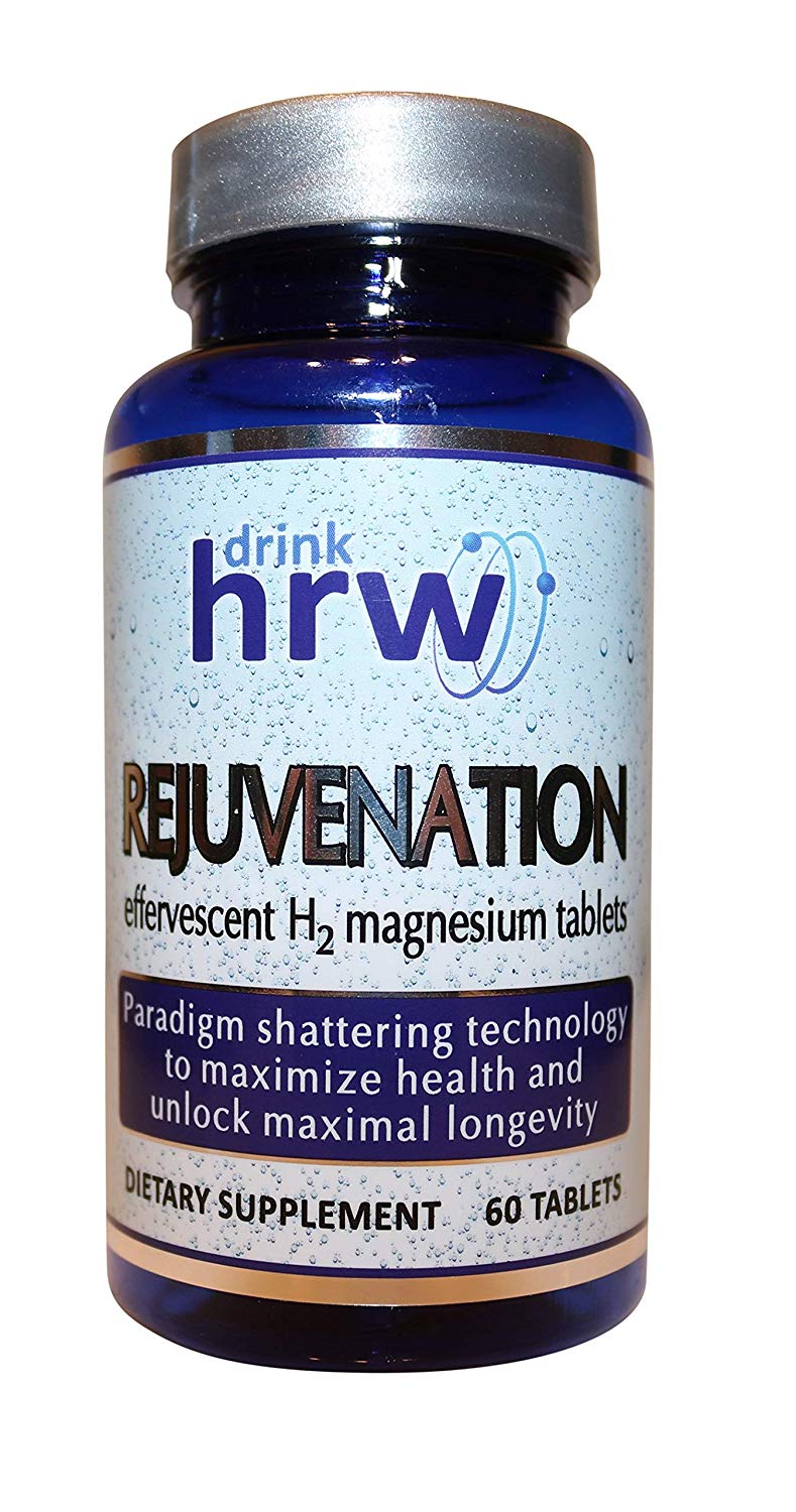 Rejuvenation H2 Hydrogen Rich Water Tablet 8 PPM 60 Ct - Zen Earth