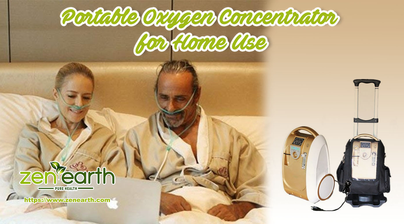 Portable Oxygen Concentrator for Home Use - Zen Earth